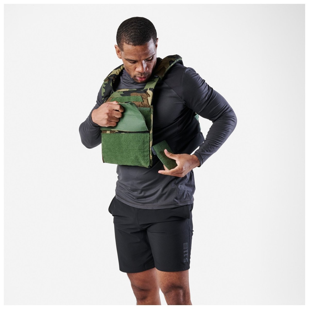 Playera Rapid Grit 5.11 | Manga Larga para Entrenamiento – Risk Top ...